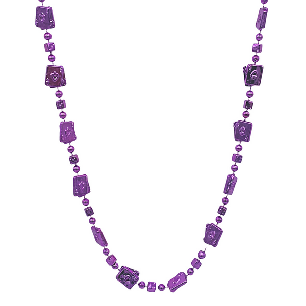 42" Card and Dice Mardi Gras Beads (Each) – Mardi Gras Spot