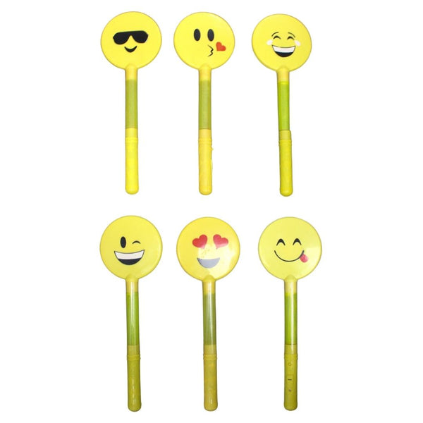 LED Emoji Wands with Assorted Faces (Each) – Mardi Gras Spot