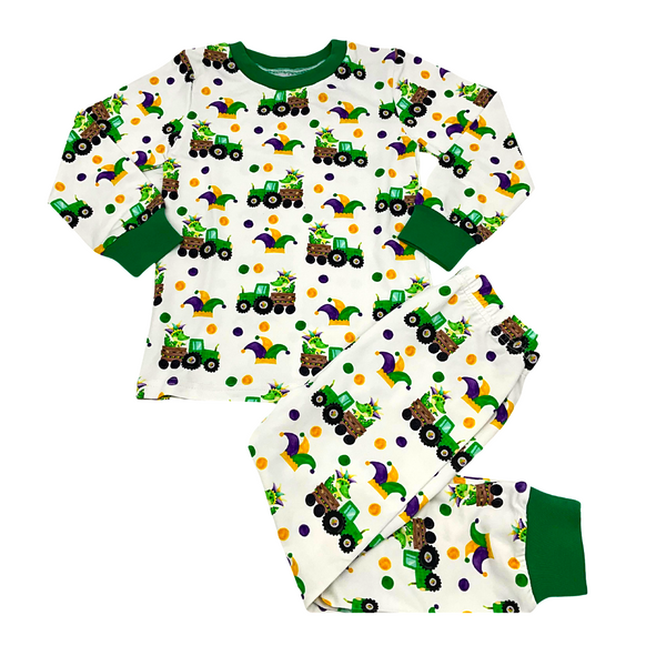 Mardi Gras Alligator Parade Pajama Set (Each) – Mardi Gras Spot