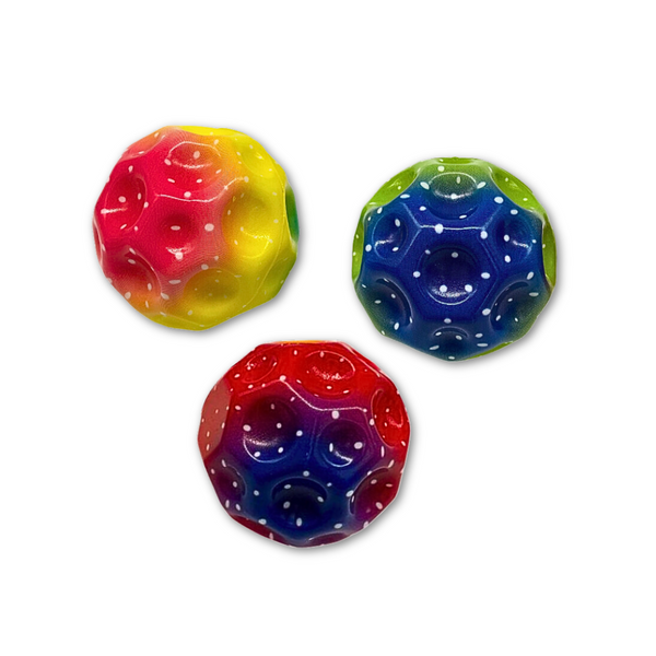 Rainbow Foam Ball (Dozen) – Mardi Gras Spot