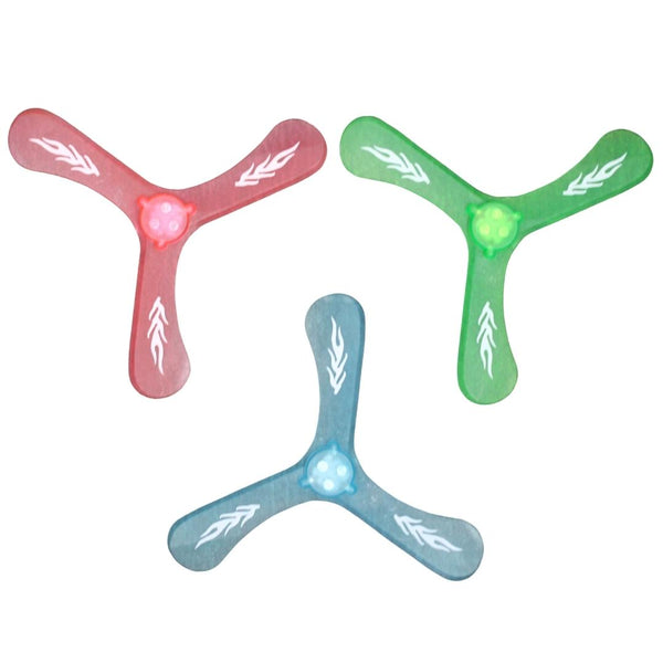 LED Boomerang (Each) – Mardi Gras Spot