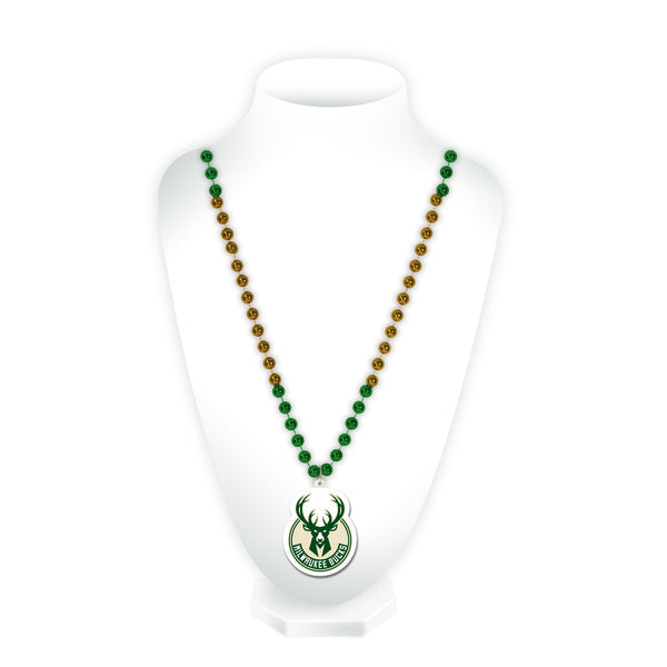 36" NBA Licensed Milwaukee Bucks Bead (Each) – Mardi Gras Spot