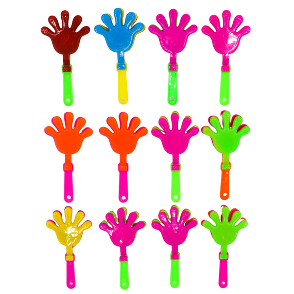 4" Hand Clappers - Assorted Colors (Dozen) – Mardi Gras Spot