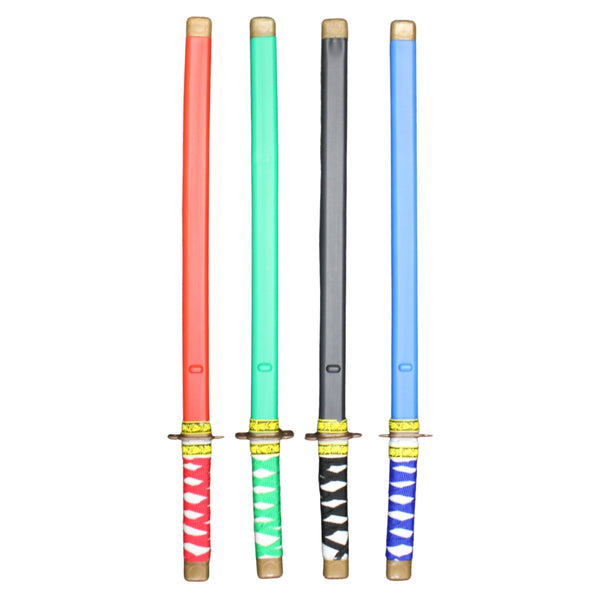 Assorted Color Ninja Sword (Dozen) – Mardi Gras Spot