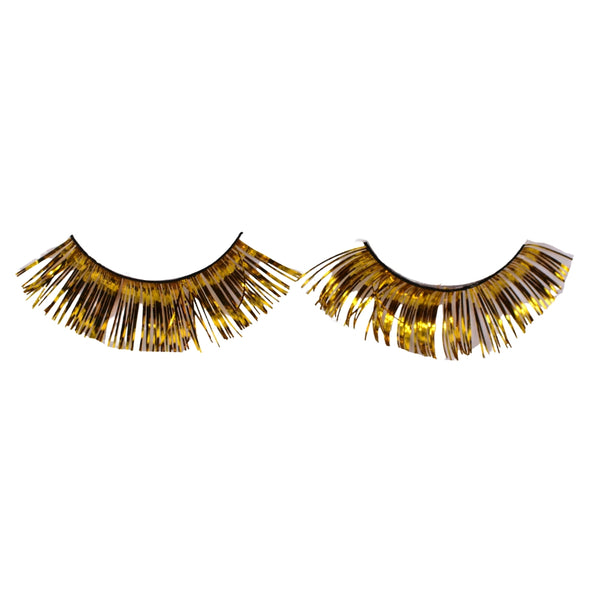 Gold Eyelashes (Pair) – Mardi Gras Spot